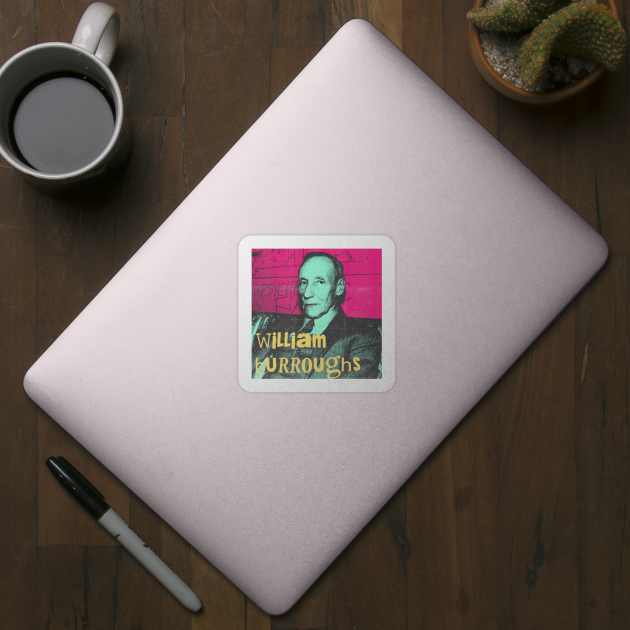 william burroughs pop art - William Burroughs - Sticker | TeePublic
